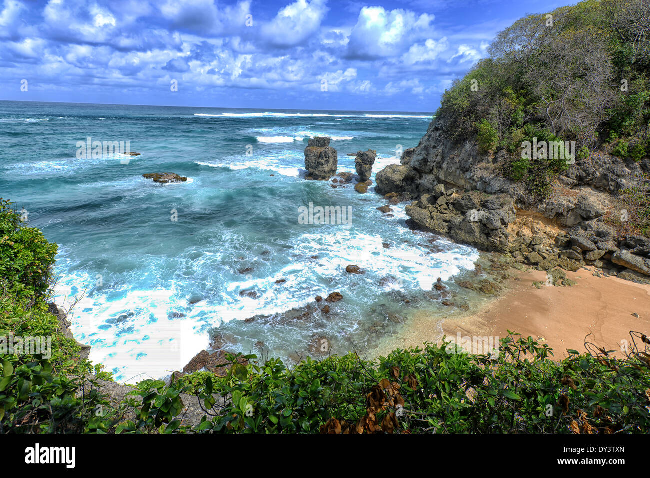 Coral reefs map hi-res stock photography and images - Alamy