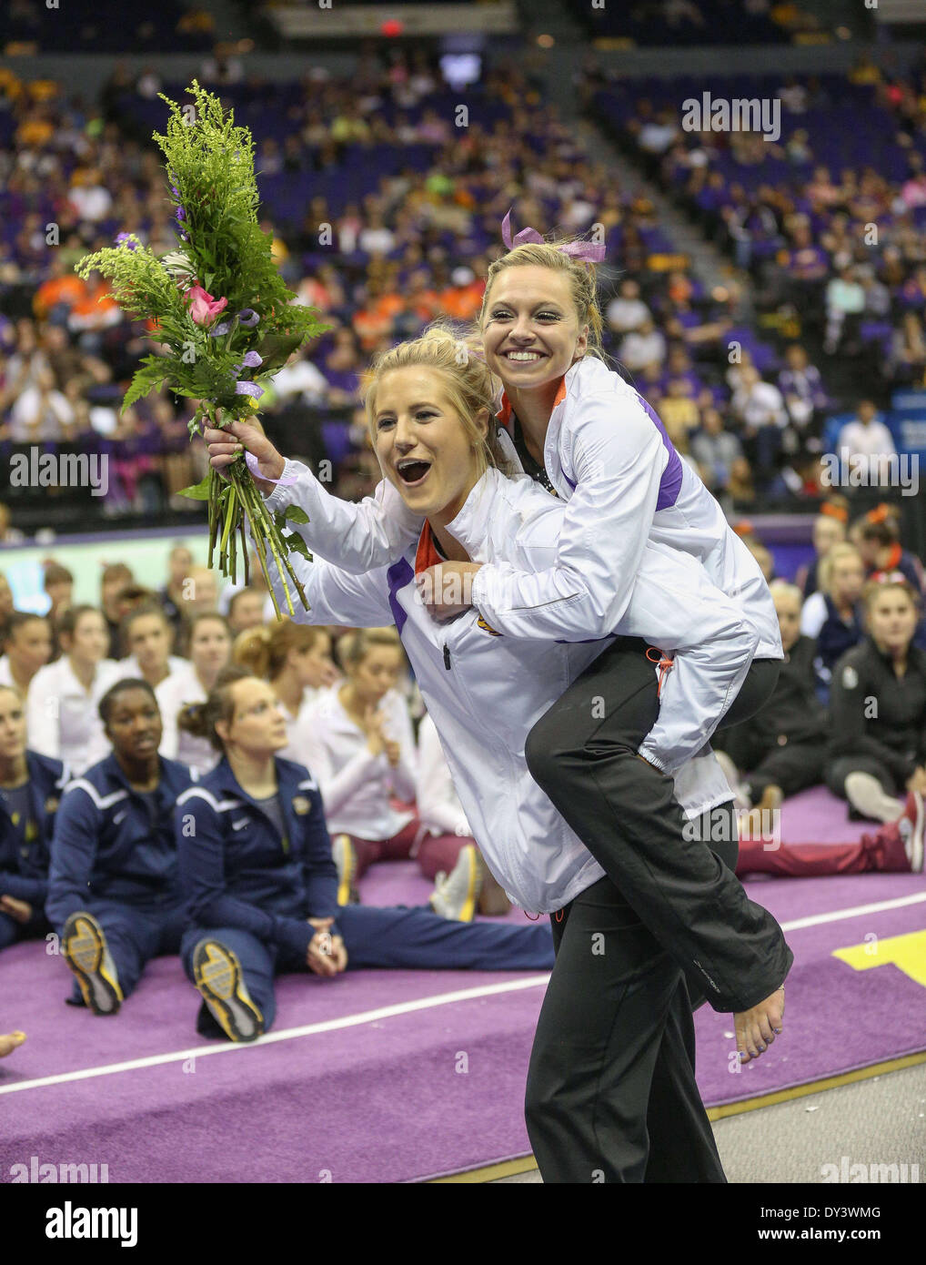 Baton rouge regional gymnastics lsu louisiana state tigers hi-res stock ...