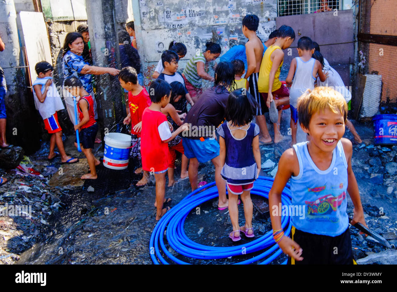 MANILA, PHILIPPINES- APRIL 4: Kids from Onyx St. Manila enjoy ...