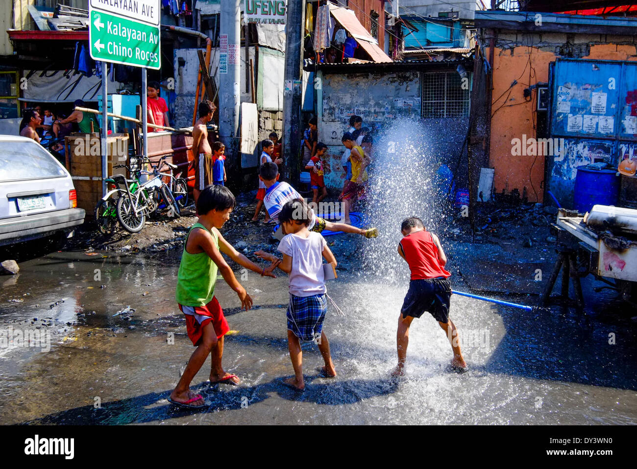 MANILA, PHILIPPINES- APRIL 4: Kids from Onyx St. Manila enjoy ...