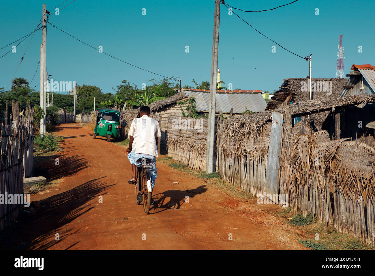 Indian man riding bicycle hi-res stock photography and images - Alamy