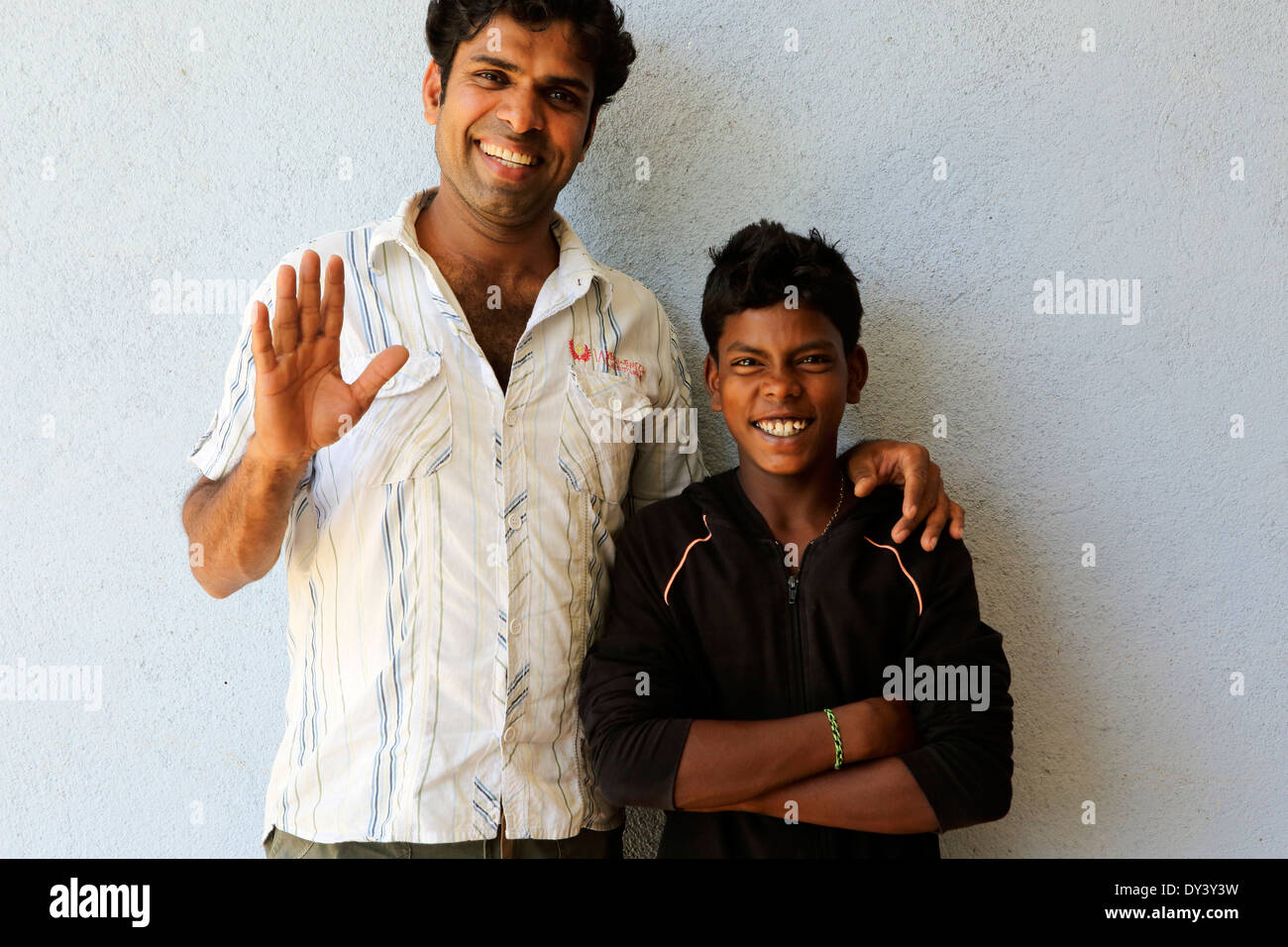 Happy Sri Lankan males Stock Photo - Alamy