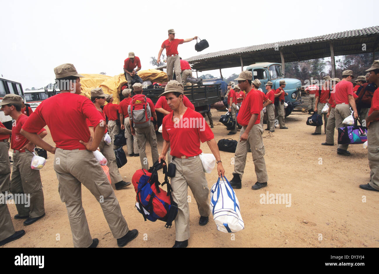 Emergency firefighting, evacuation and verification of the causes of ...