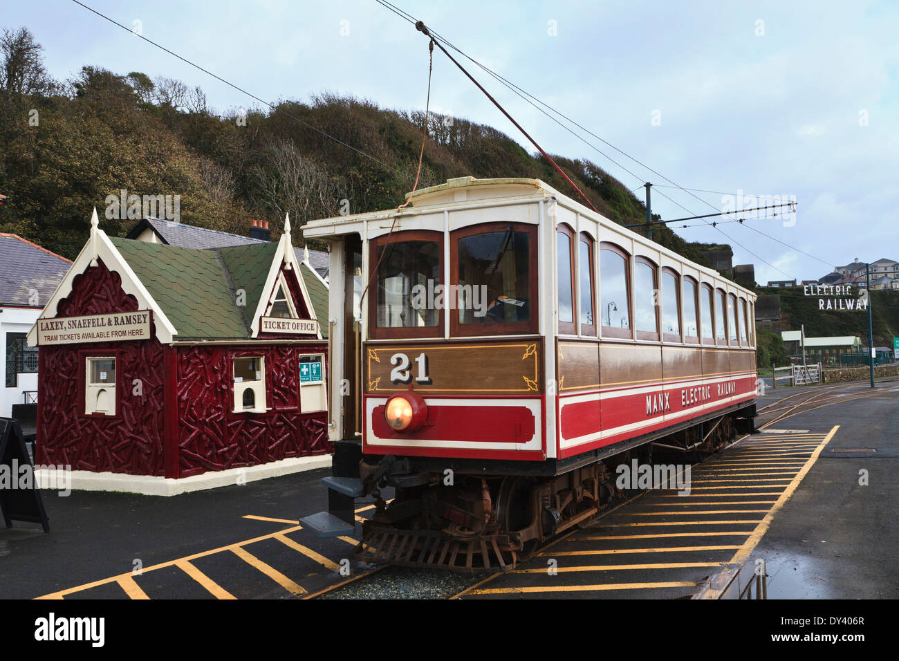 Douglas manx electric railway hi-res stock photography and images - Alamy