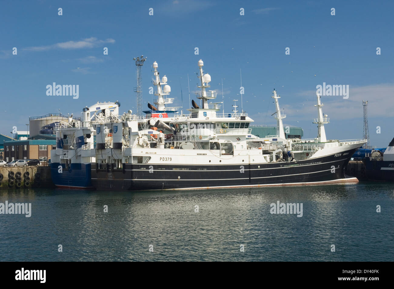 Peterhead harbour, Aberdeenshire, Scotland Stock Photo - Alamy