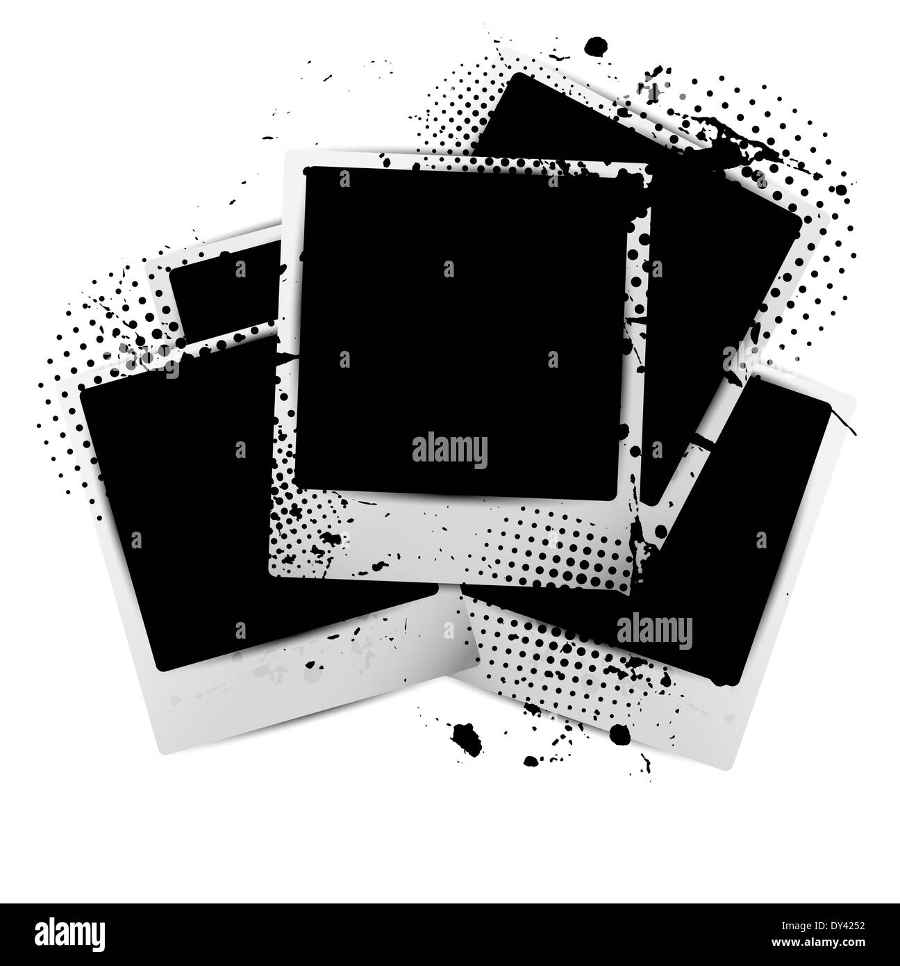 Photo print white background Black and White Stock Photos & Images - Alamy