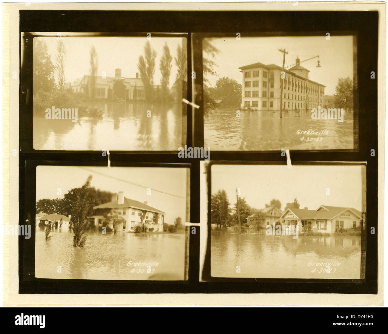 A panoramic view of downtown Jackson, Mississippi, from around 1914 ...