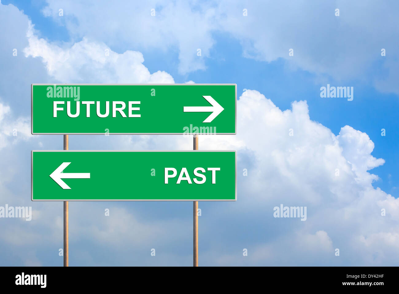 Past future hi-res stock photography and images - Alamy