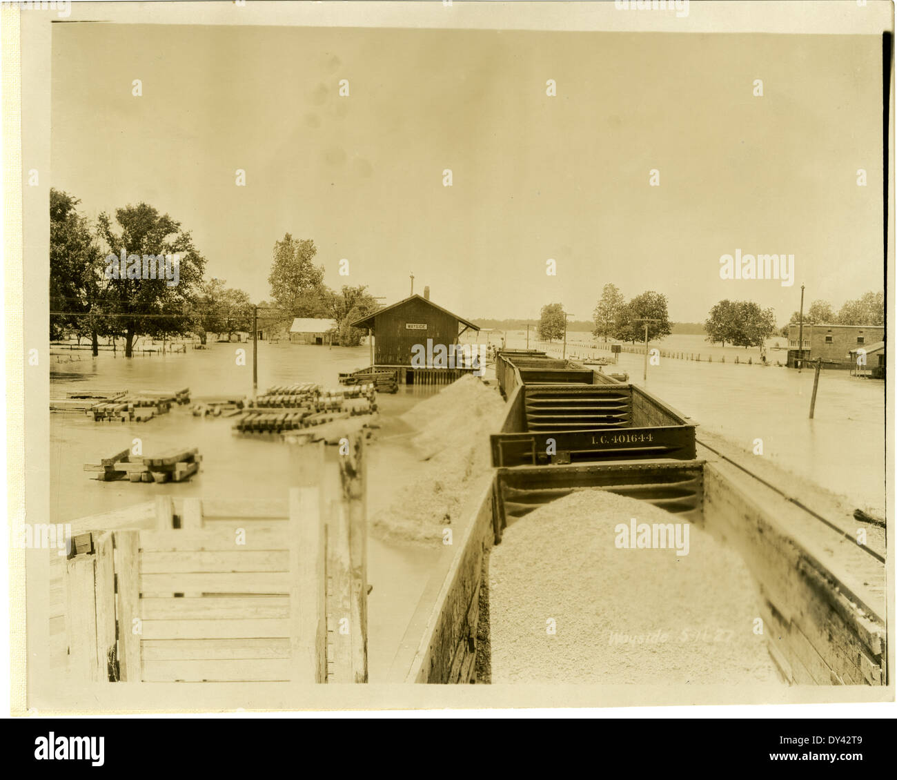 A panoramic view of downtown Jackson, Mississippi, from around 1914 ...