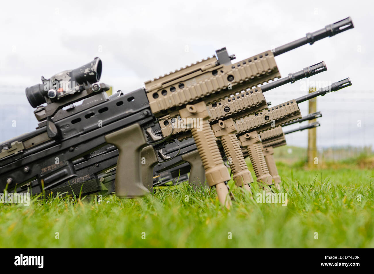 Sa80 l85a2 rifle hi-res stock photography and images - Alamy