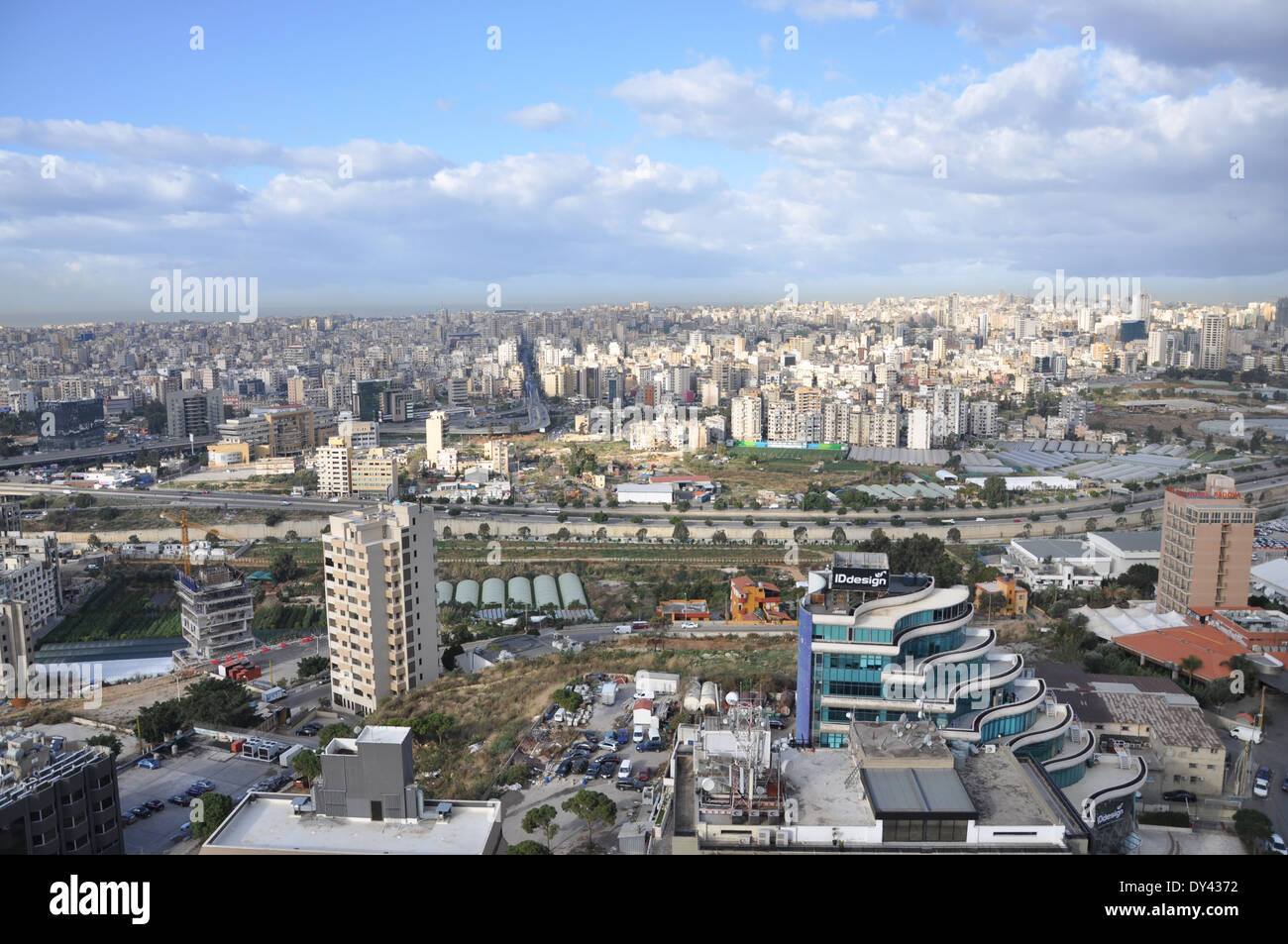 Panoramic view of Beirut, Lebanon Stock Photo - Alamy