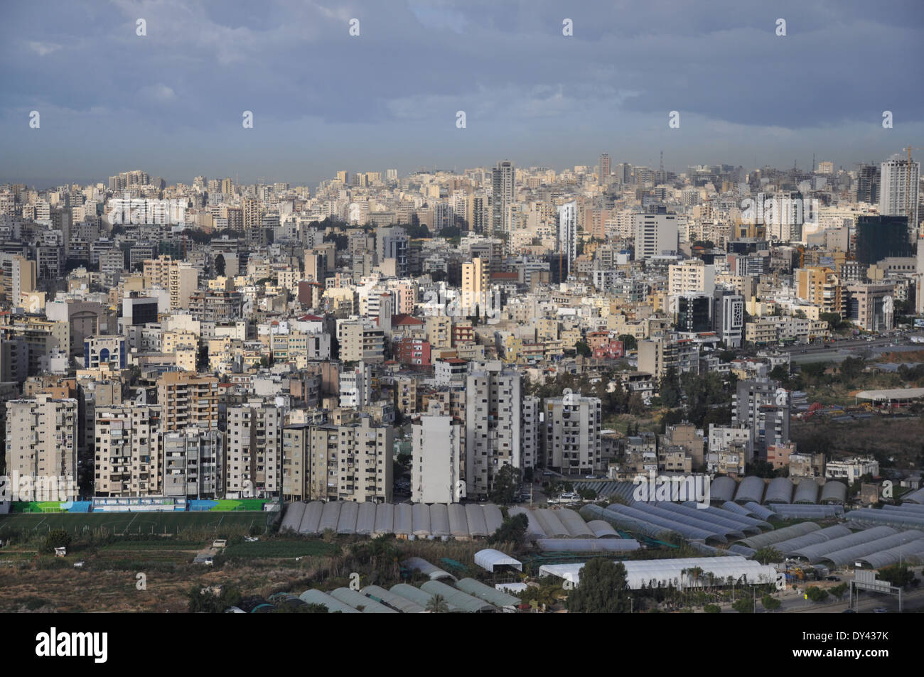 Panoramic view of Beirut, Lebanon Stock Photo - Alamy