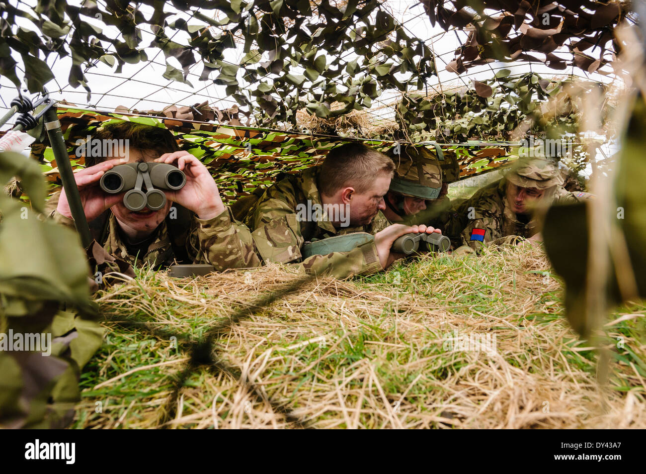 Soldier forward observation post in hi-res stock photography and images ...