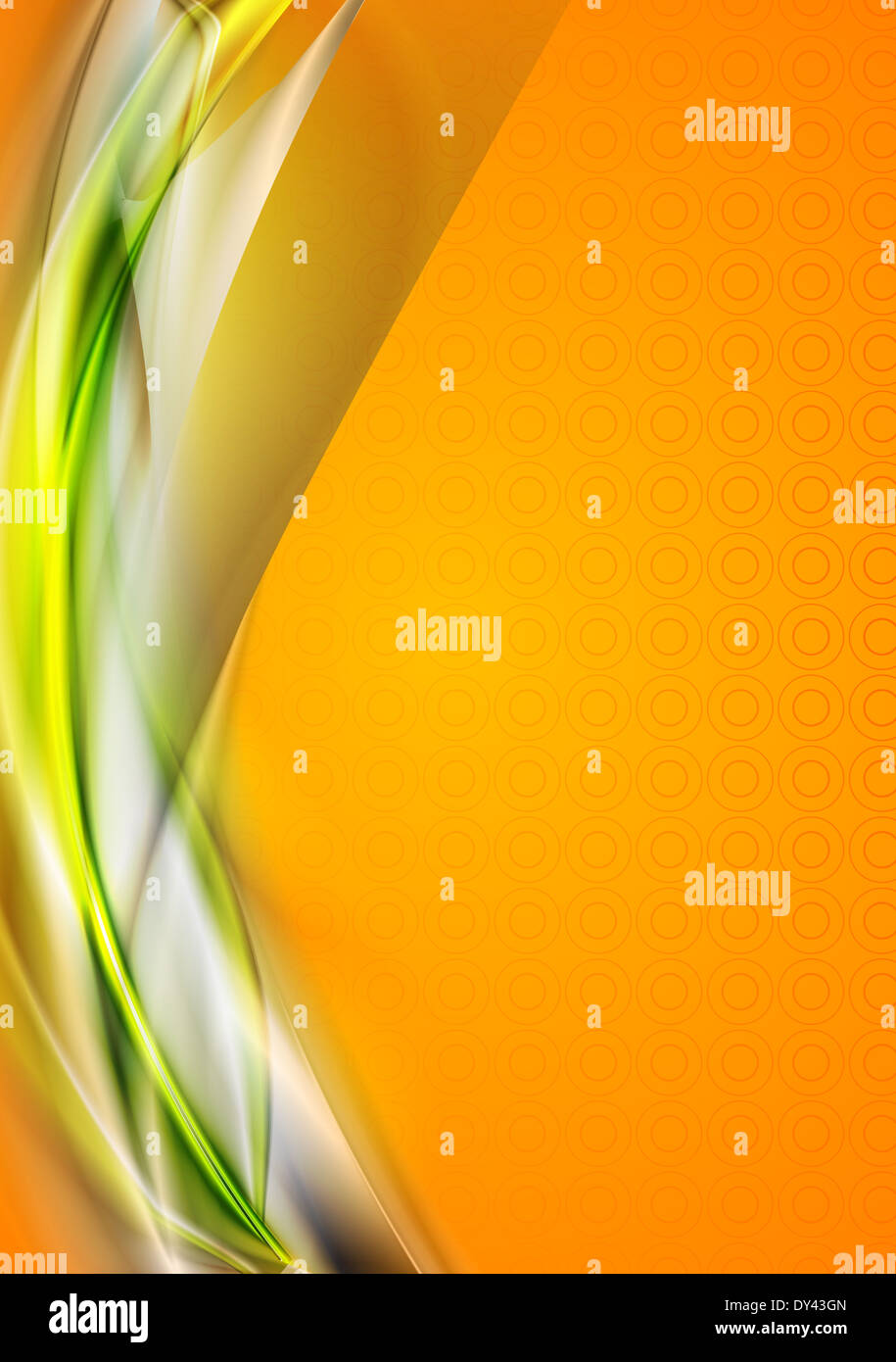 Colorful abstract wave design. Vector illustration Stock Photo - Alamy