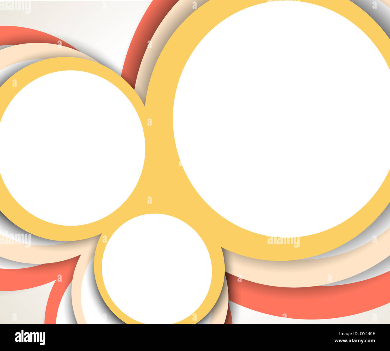 Bright color background with design and circles Stock Photo - Alamy