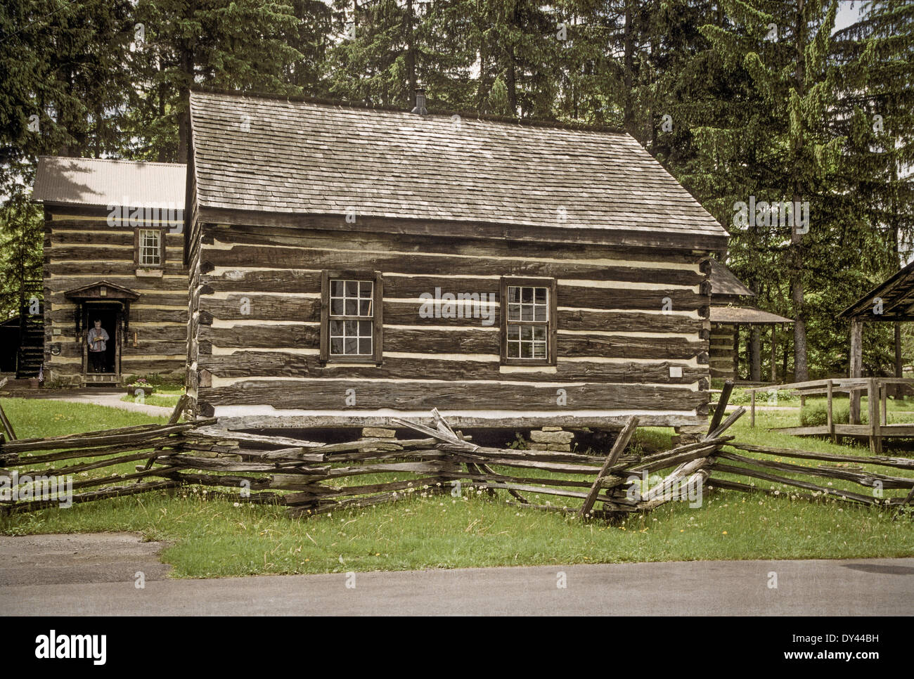 Spruce Forest Artisan Village, Penn Alps, Grantsville, Maryland Stock ...