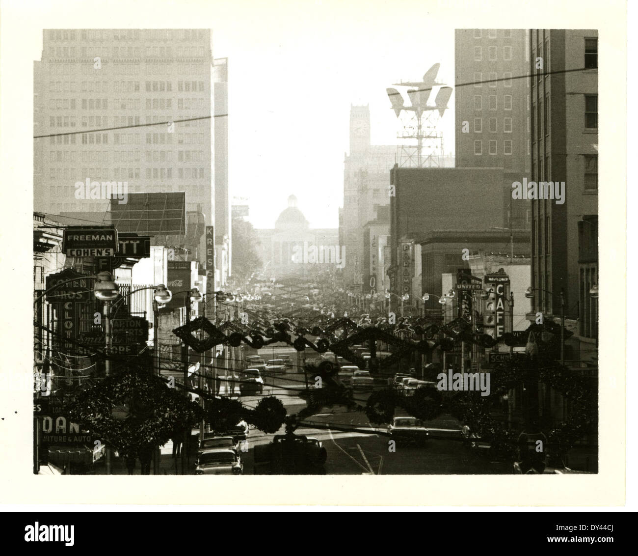 A panoramic photograph of downtown Jackson, Mississippi, around 1914 ...