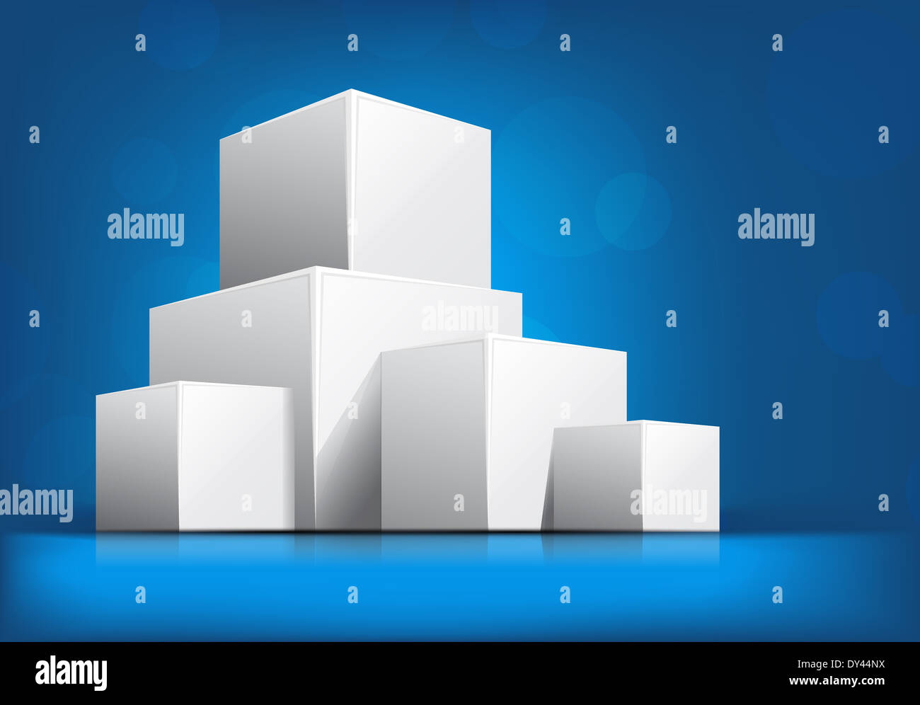 Background with cubes Stock Photo - Alamy