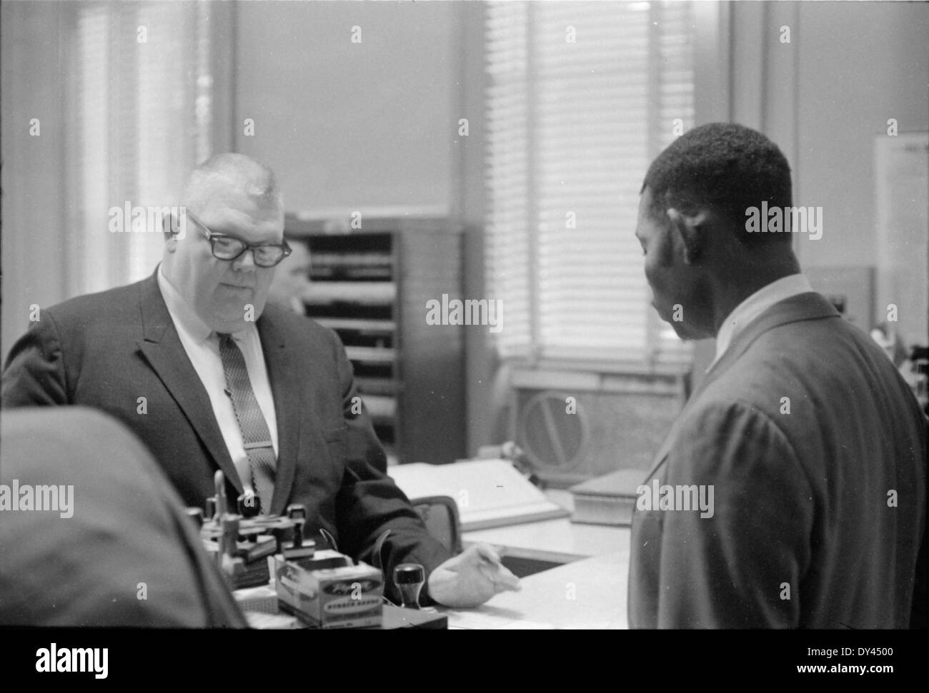 This panoramic photograph captures the cityscape of downtown Jackson ...