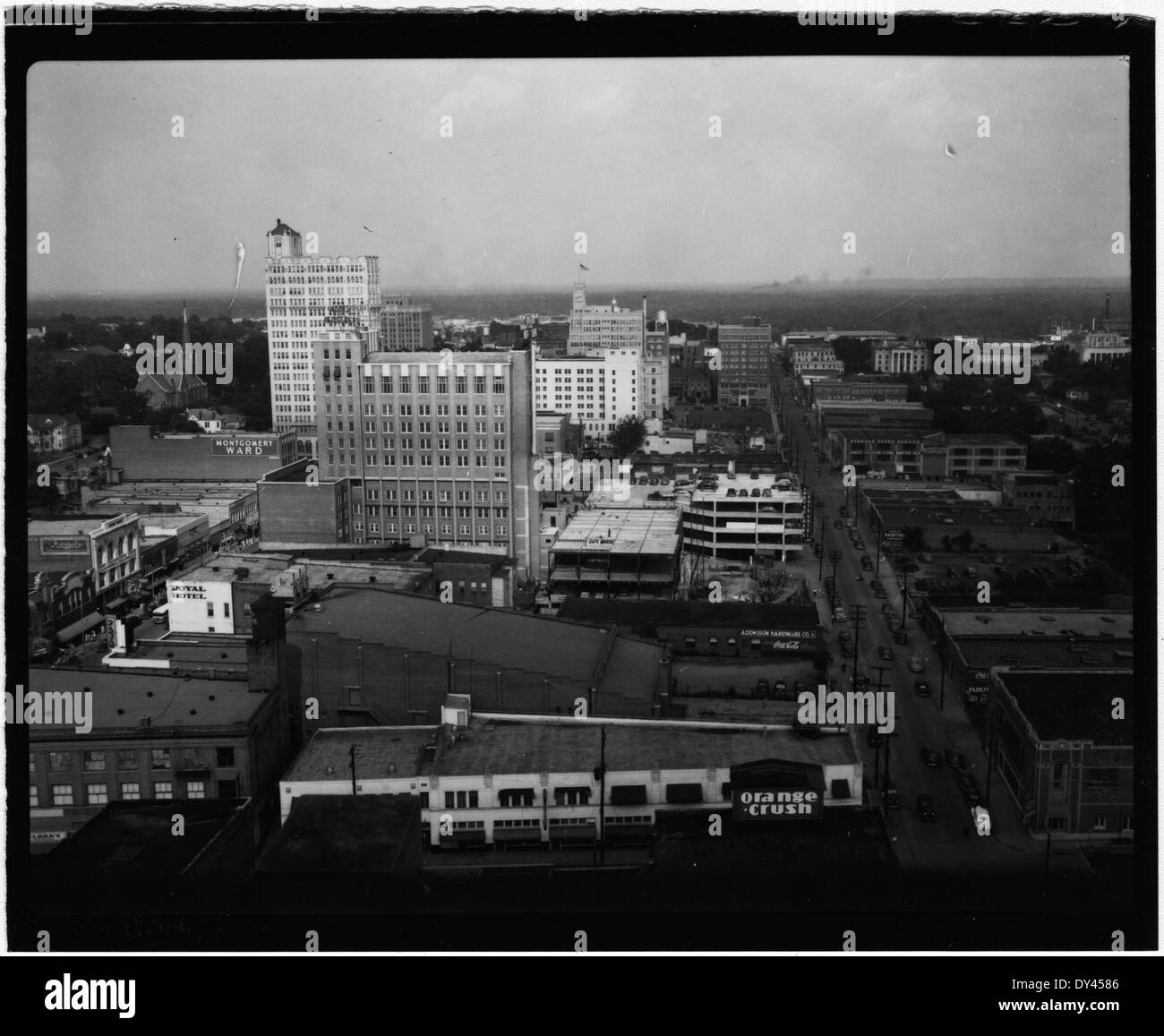 This panoramic photograph of downtown Jackson, Mississippi, from circa ...