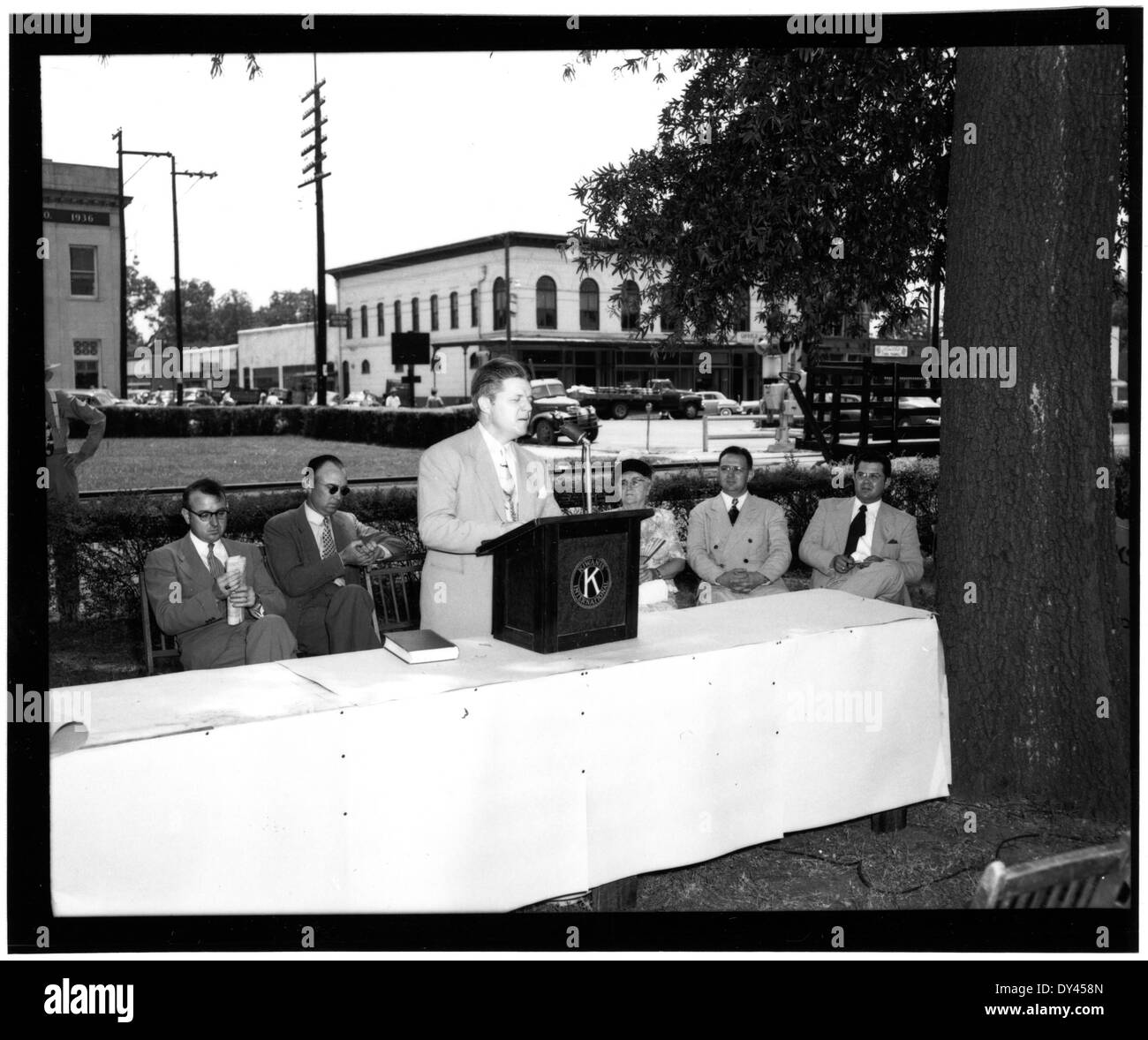 A panoramic view of downtown Jackson, Mississippi, from around 1914 ...
