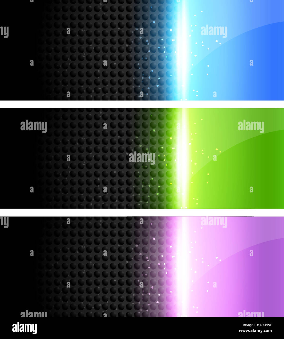 Set of banners Stock Photo - Alamy