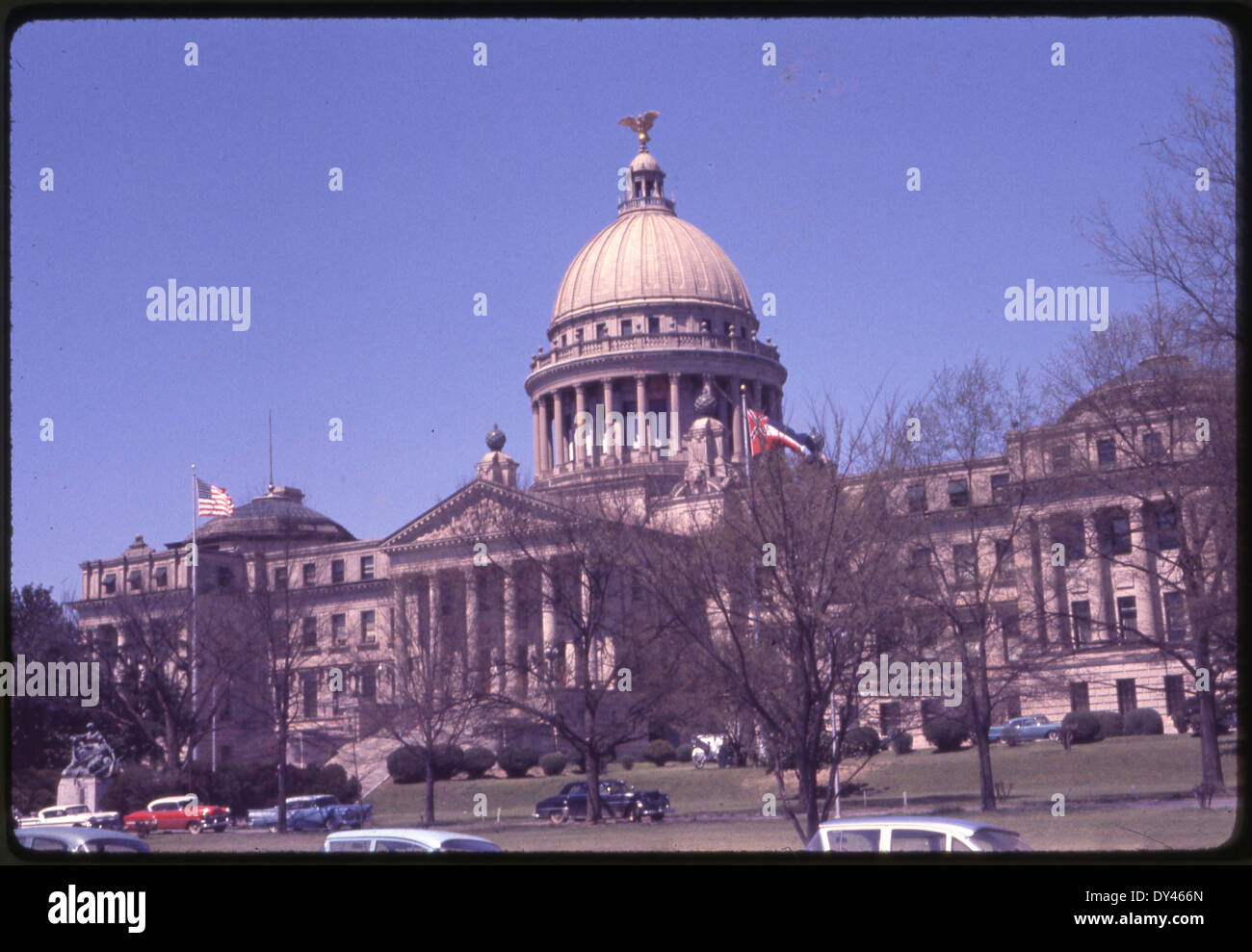 A historic panoramic photograph of downtown Jackson, Mississippi, taken ...