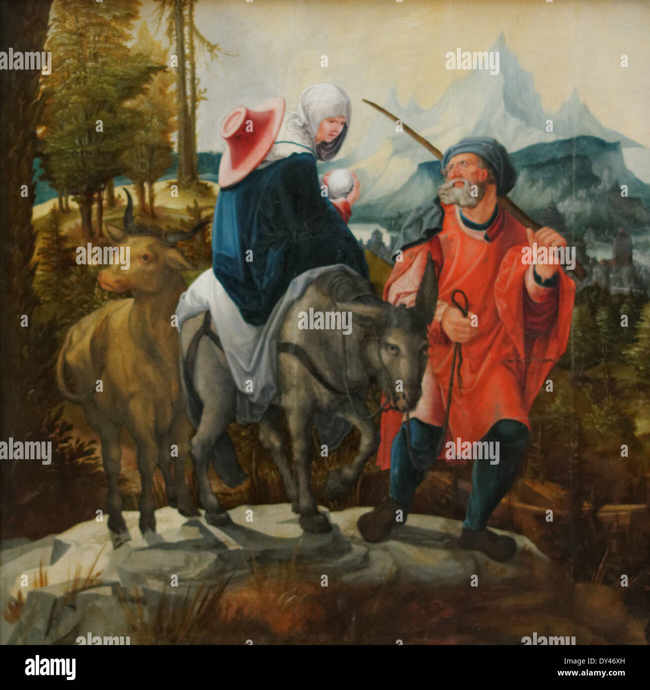 Wolf Huber - The Flight into Egypt - 1530 - XVI th Century - German ...