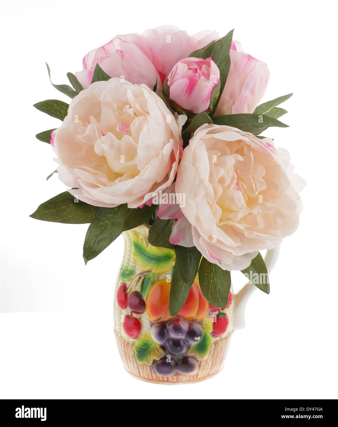Bunch of flowers in a vase Stock Photo - Alamy