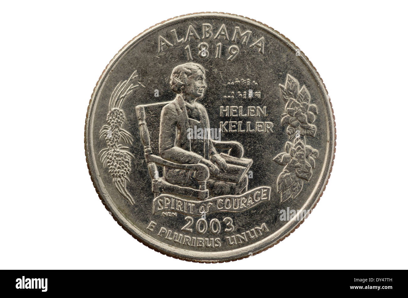 Hellen keller coin hi-res stock photography and images - Alamy