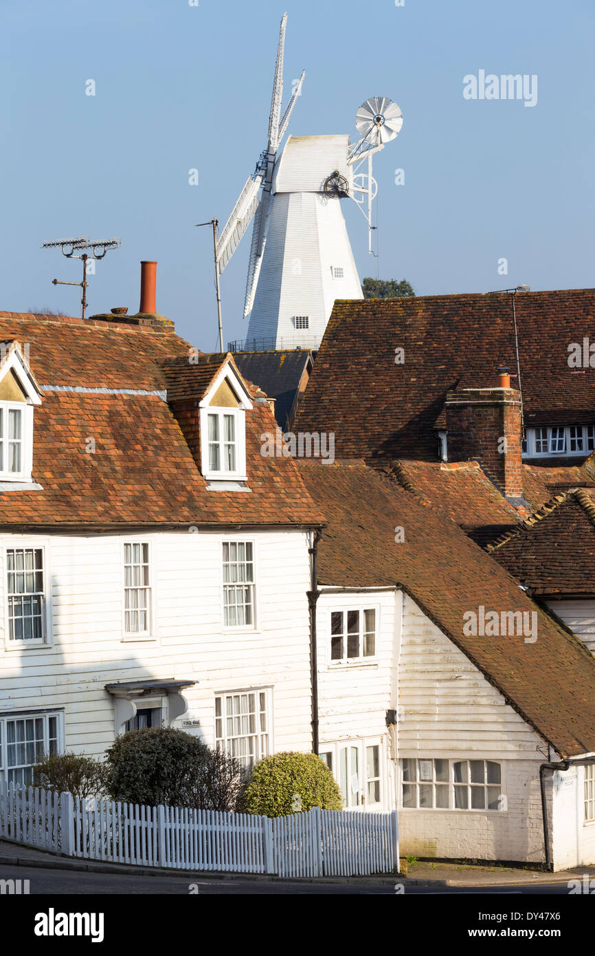 The Union Windmill Cranbrook Kent Stock Photo - Alamy