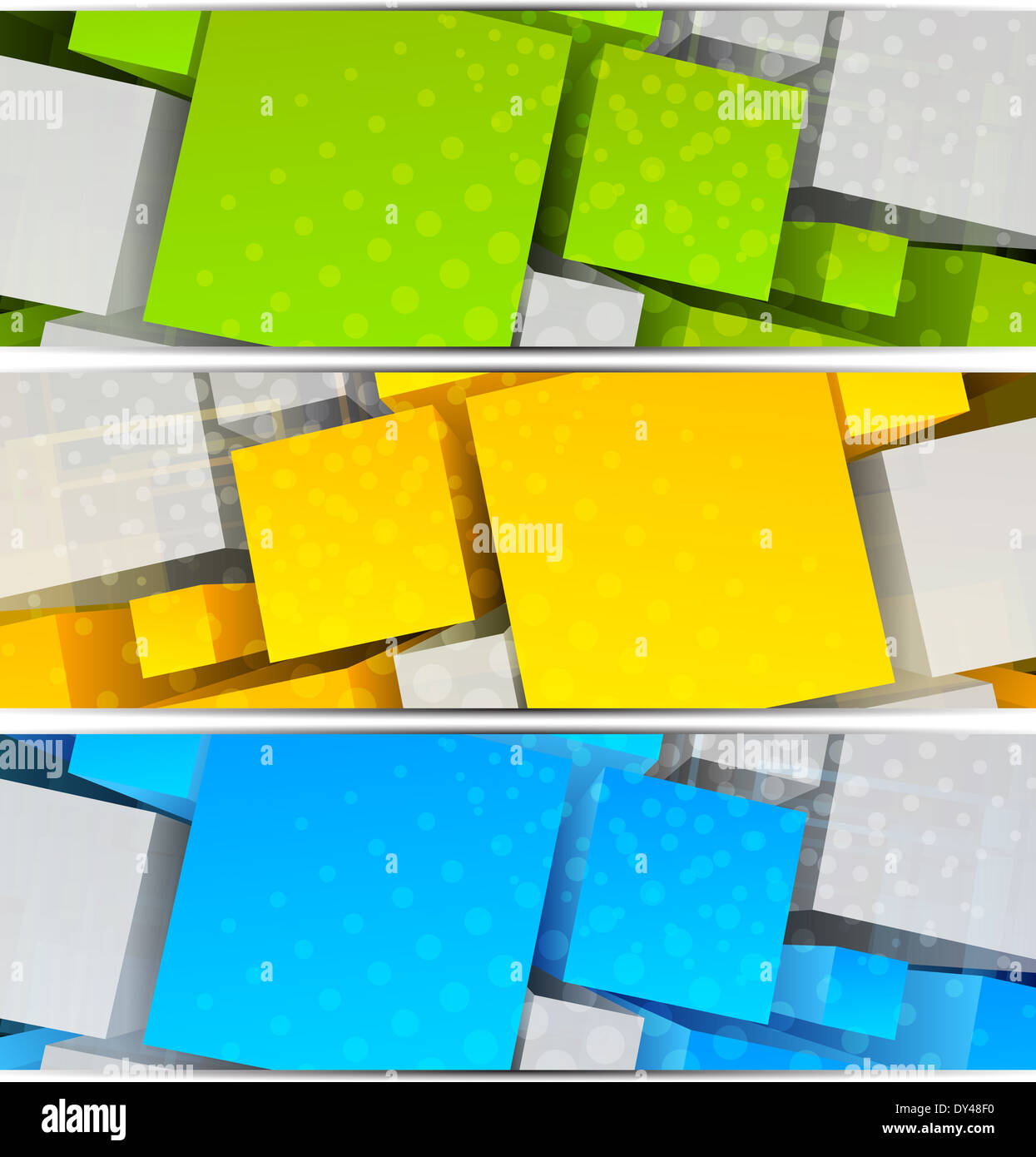 Set of banners Stock Photo - Alamy