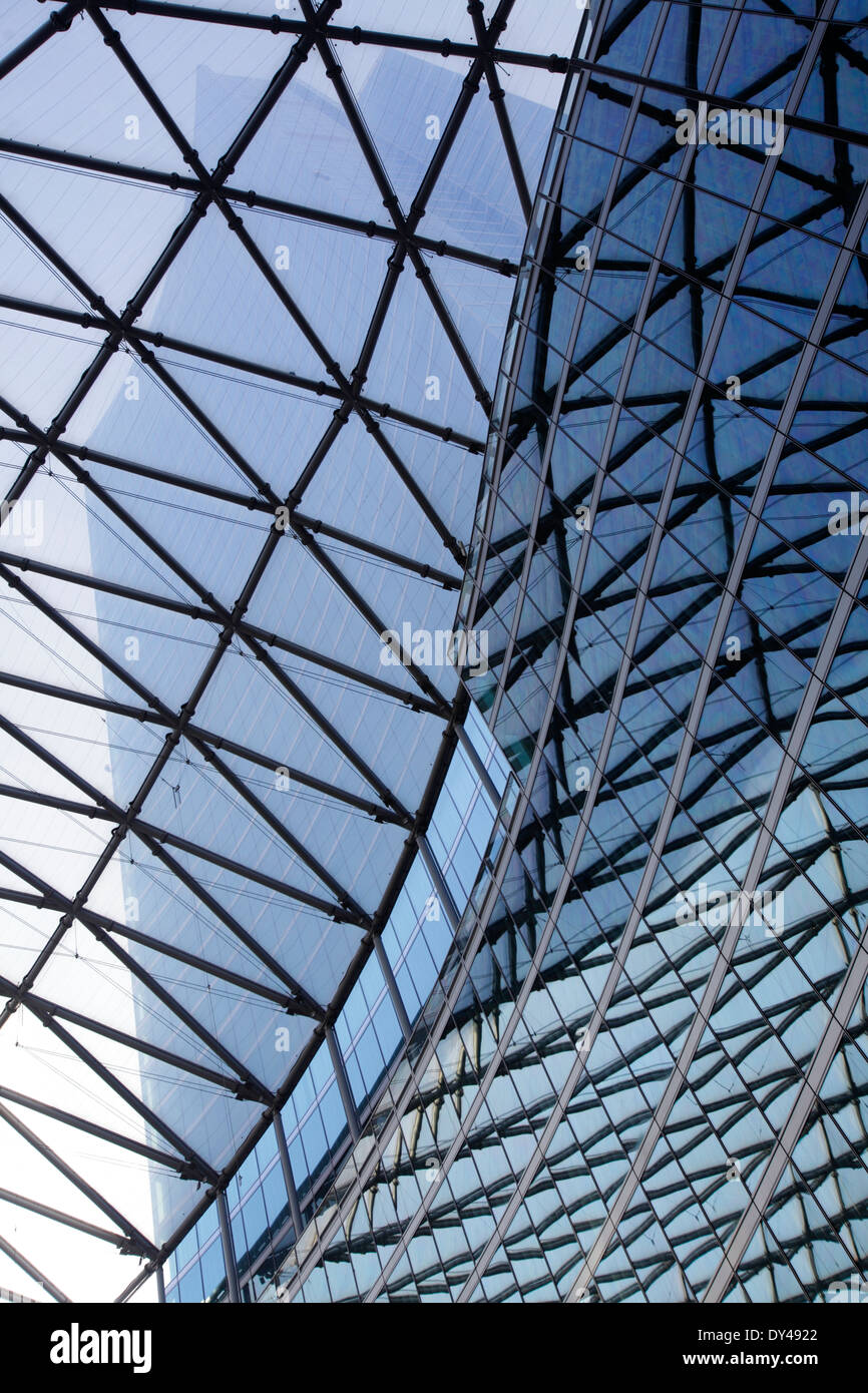 The modern architecture of Lombardy Building in Milan, Italy Stock ...