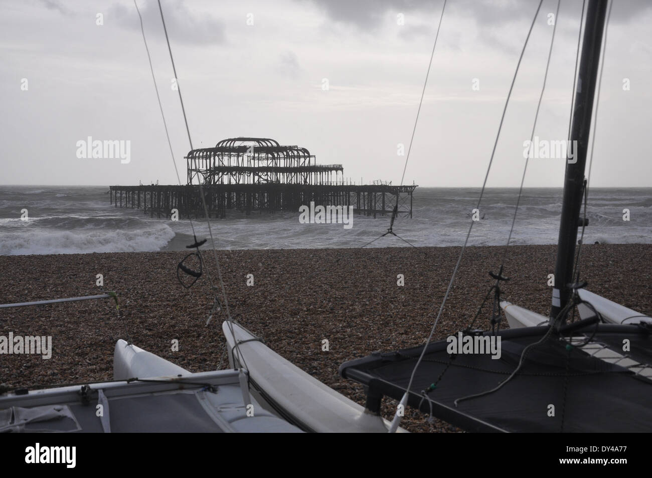 Brighton storm hi-res stock photography and images - Alamy