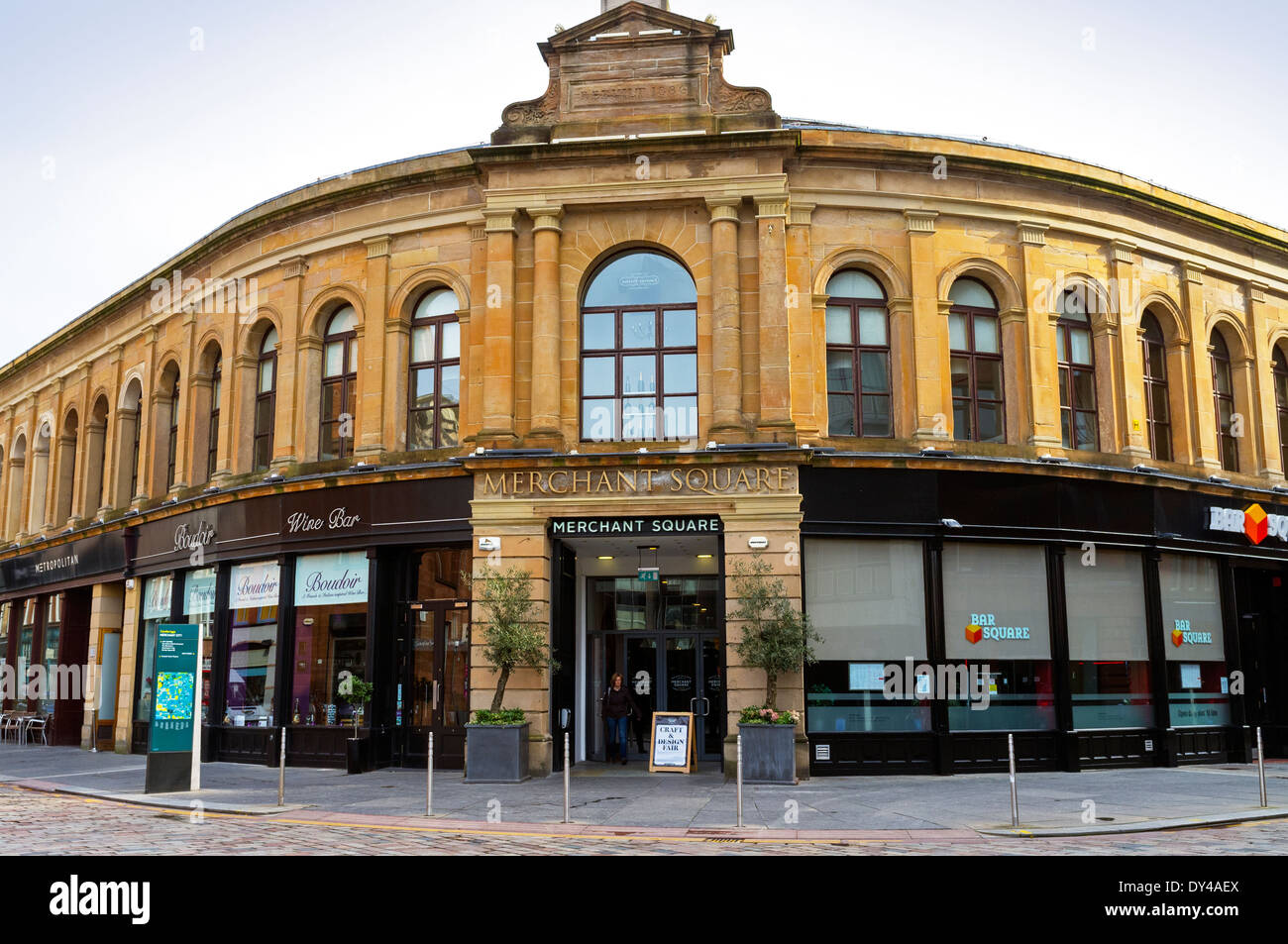 Merchant Square, Merchant City, Glasgow, Scotland, UK Stock Photo - Alamy
