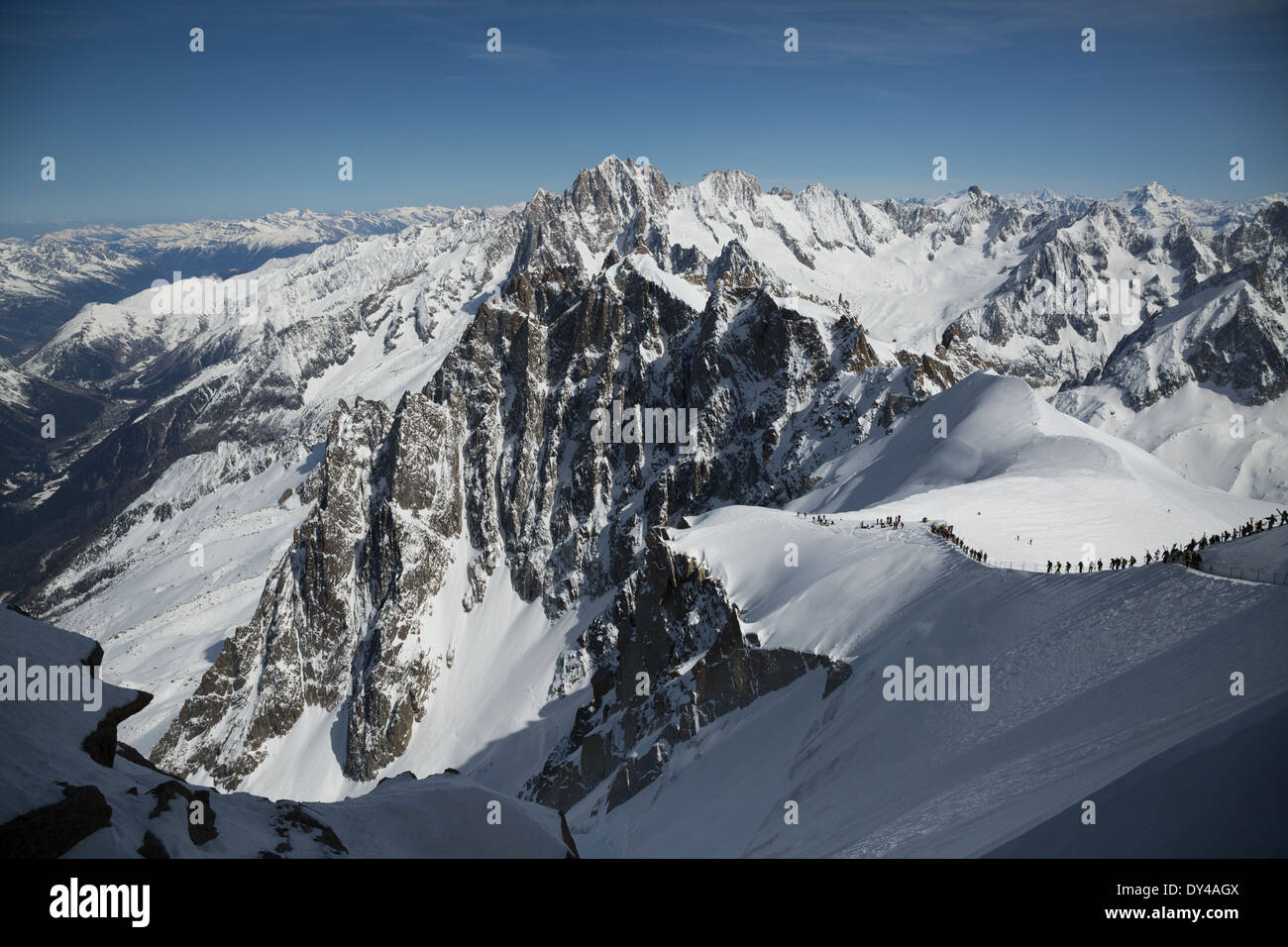 Chamonix skyline hi-res stock photography and images - Alamy