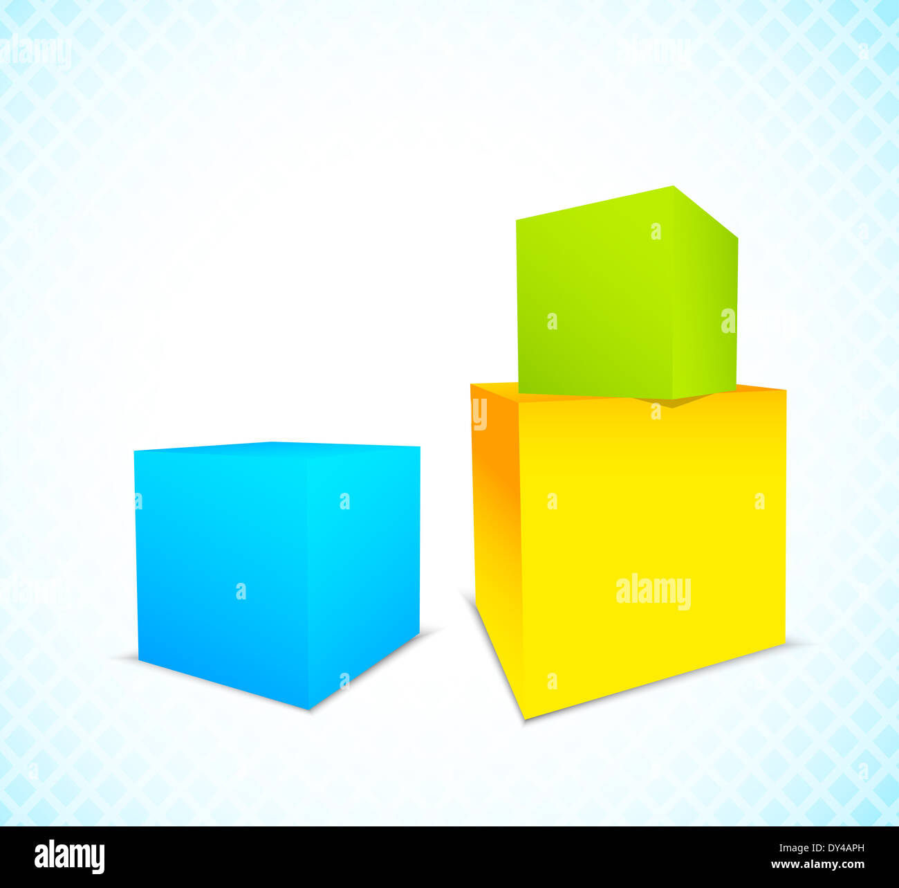 Background with cubes Stock Photo - Alamy