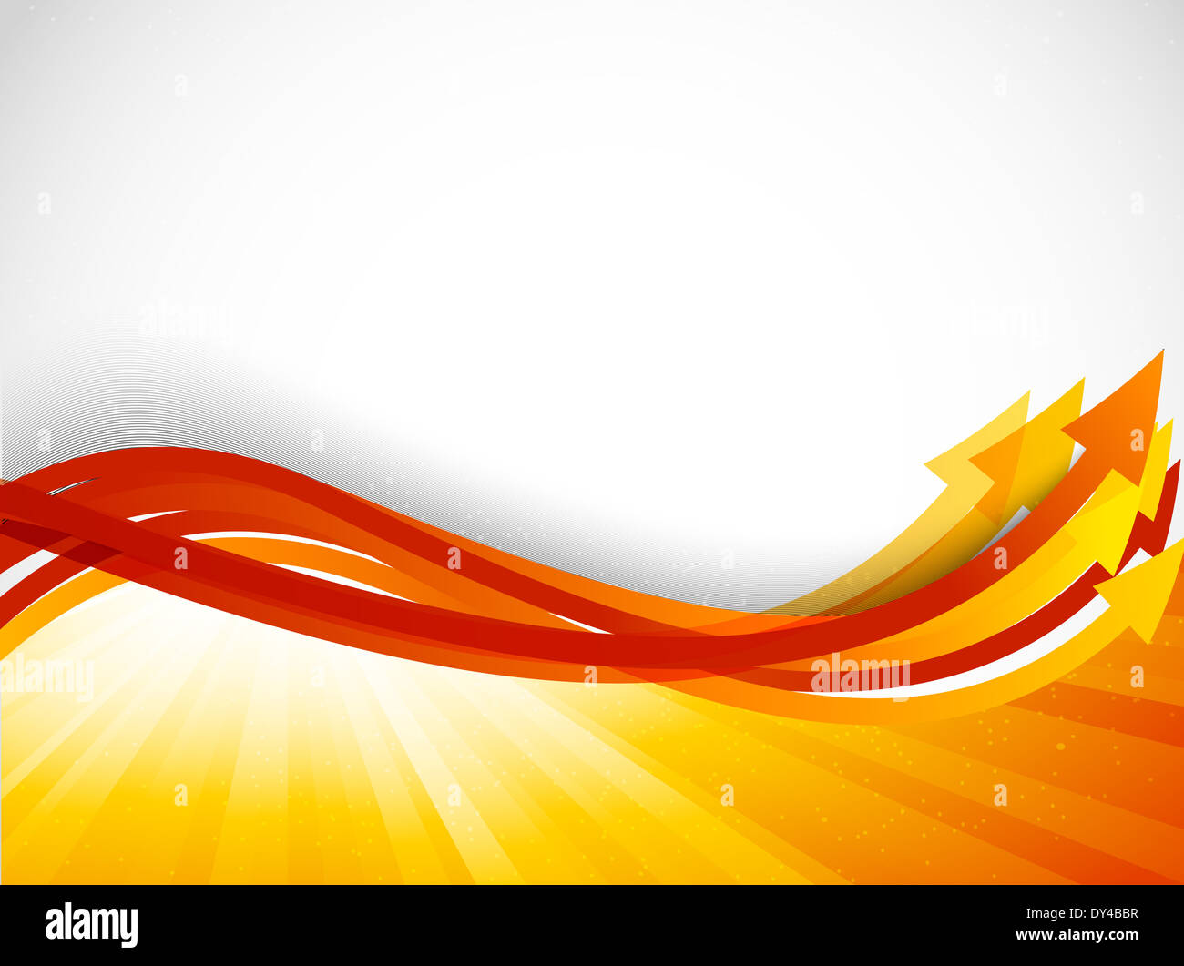 Orange background with arrows Stock Photo - Alamy