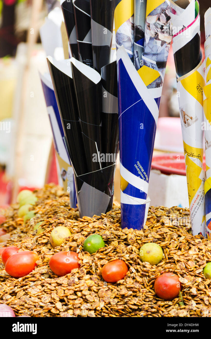 Indian Market Stall Stock Photo - Alamy