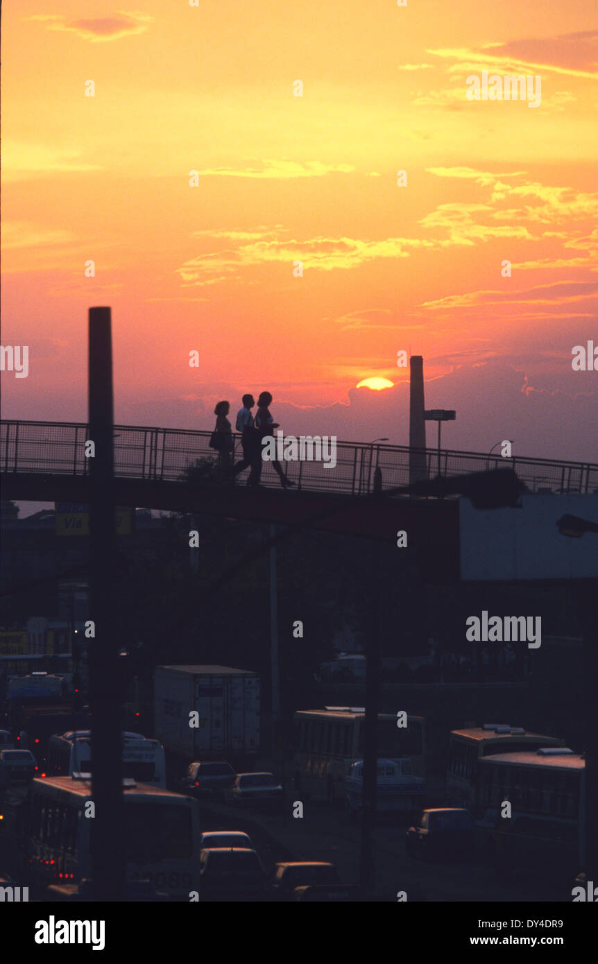 Traffic rush hour, Rio de Janeiro, Brazil, South America Stock Photo ...