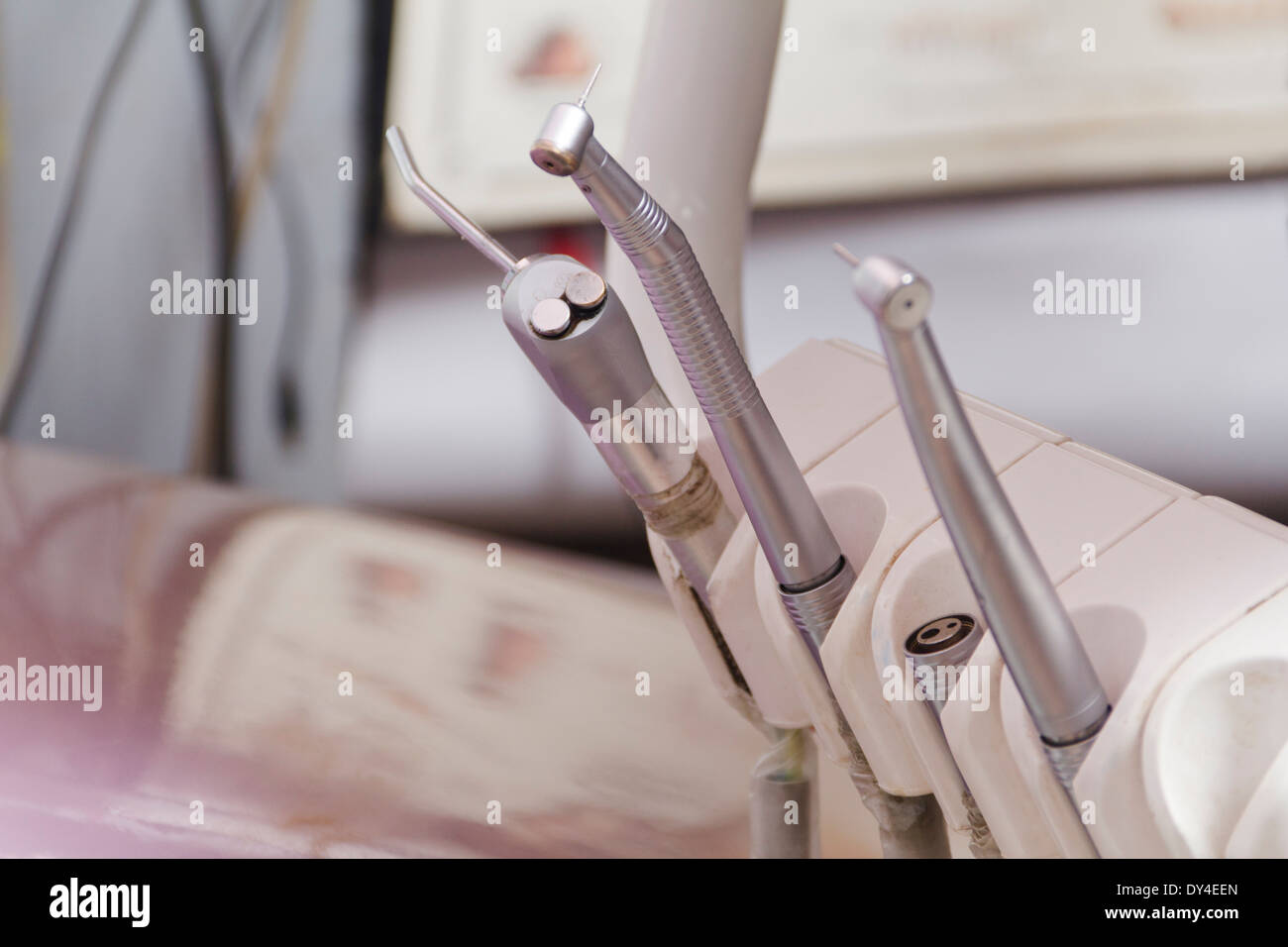 Indian Medical Instruments at Dentist and Teeth Stock Photo - Alamy