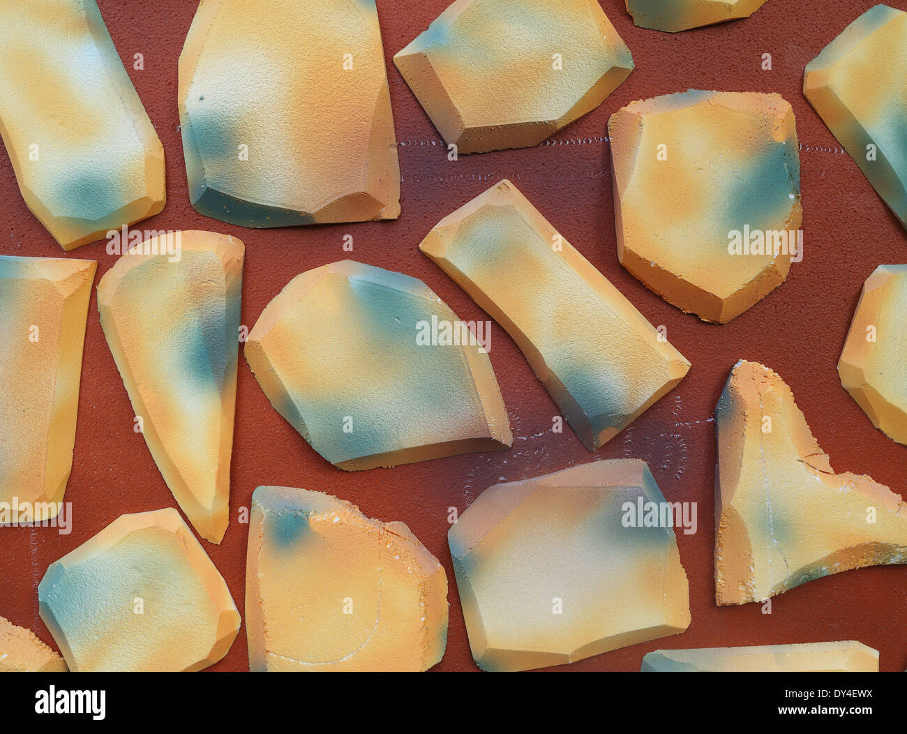 paper stone shape wall texture background Stock Photo - Alamy