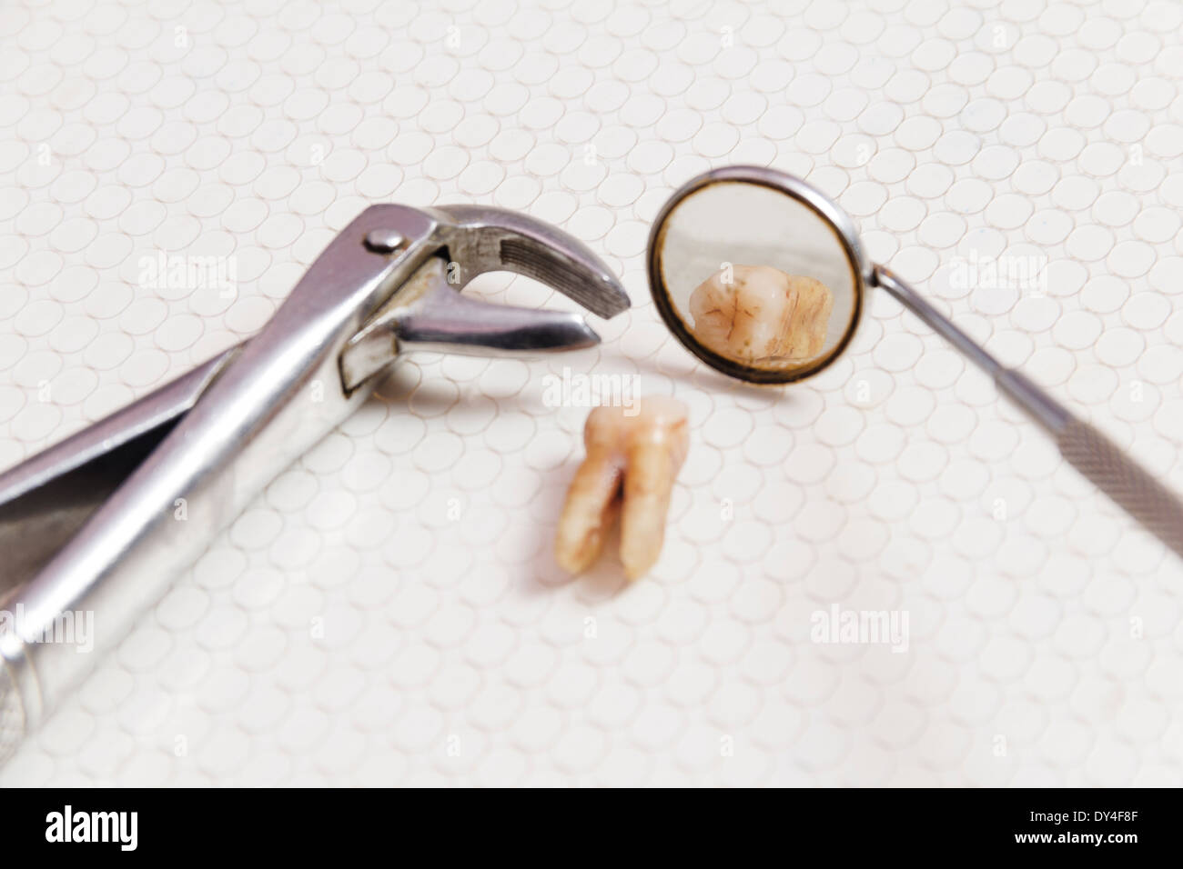 Indian Medical Instruments at Dentist and Teeth Stock Photo - Alamy