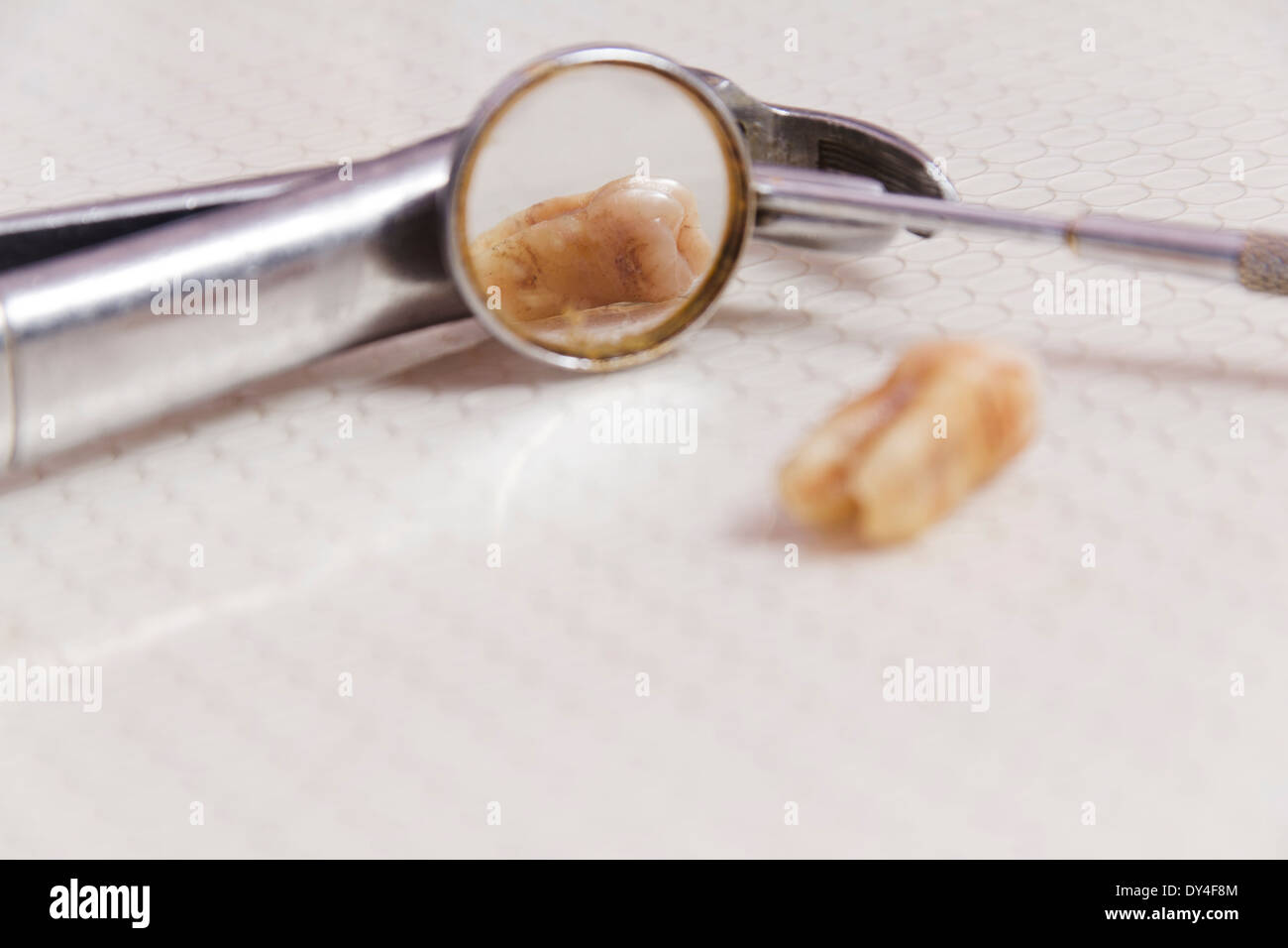 Indian Medical Instruments at Dentist and Teeth Stock Photo - Alamy