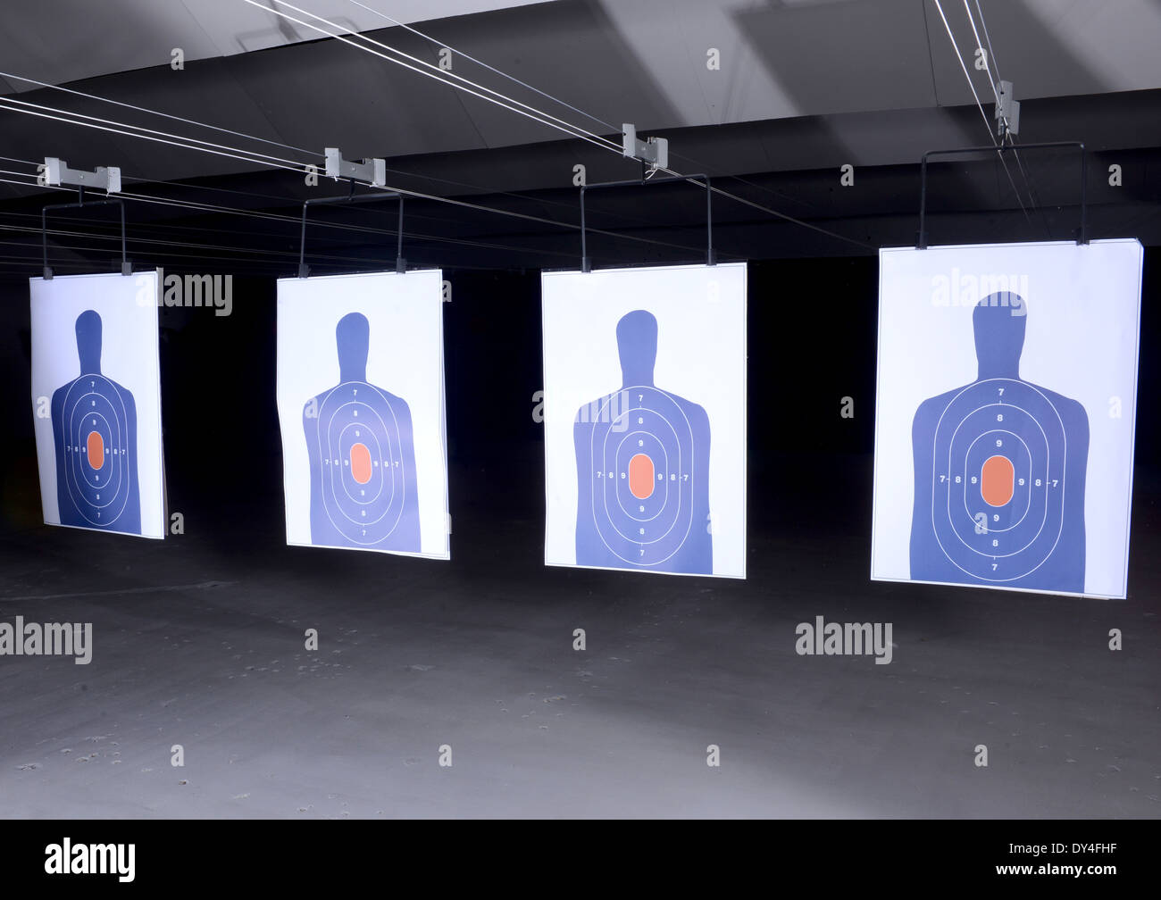 Gun range targets hi-res stock photography and images - Alamy