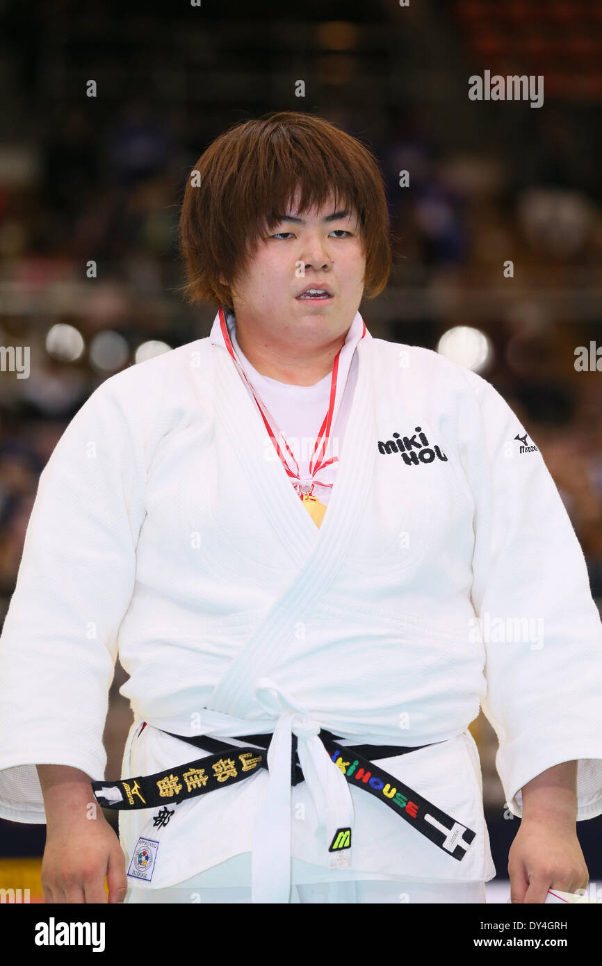 Fukuoka Convention Center, Fukuoka, Japan. 6th Apr, 2014. Kanae Yamabe ...