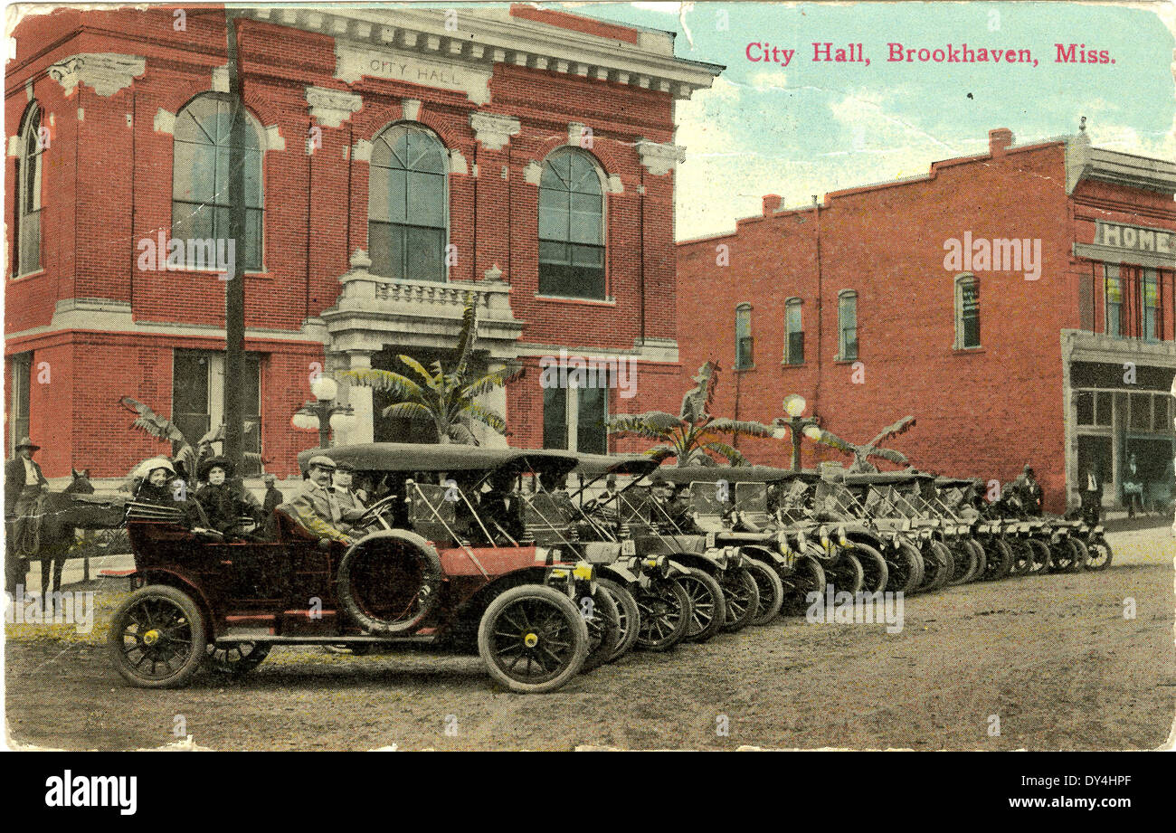 City hall, Brookhaven, Miss Stock Photo - Alamy