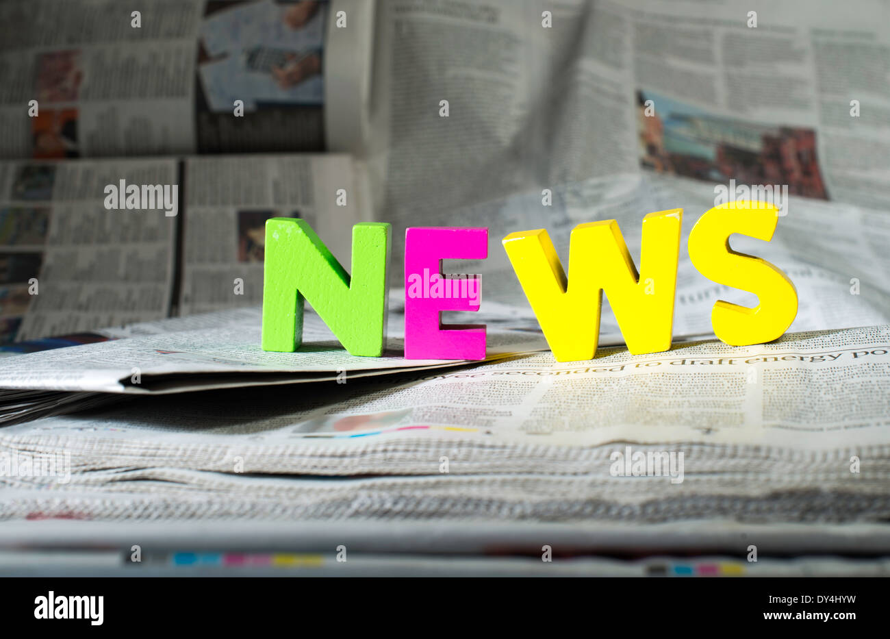 News newspaper hi-res stock photography and images - Alamy