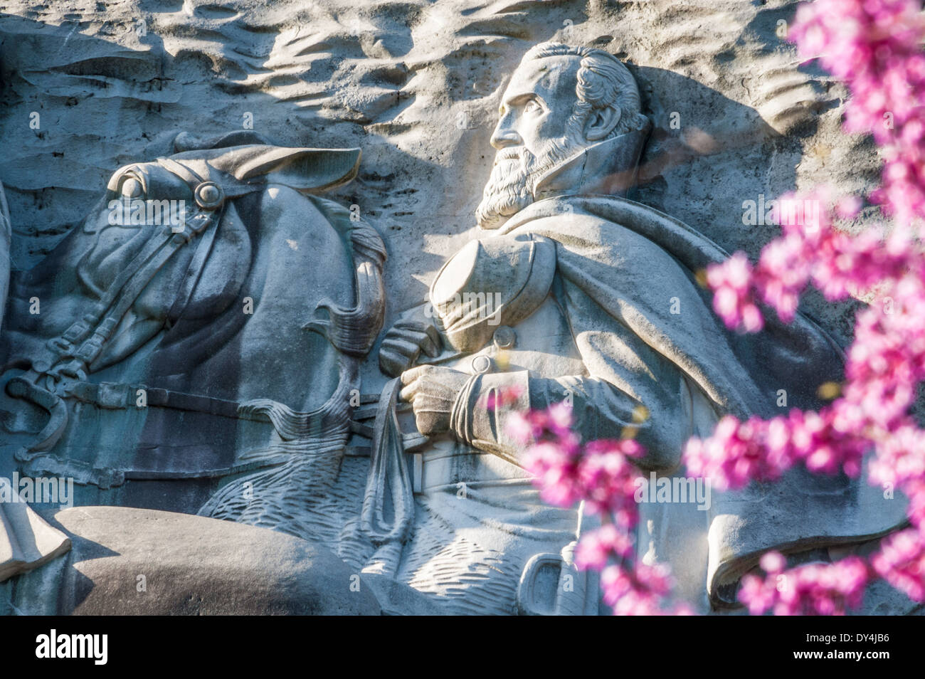 Confederate memorial stone mountain georgia hi-res stock photography ...