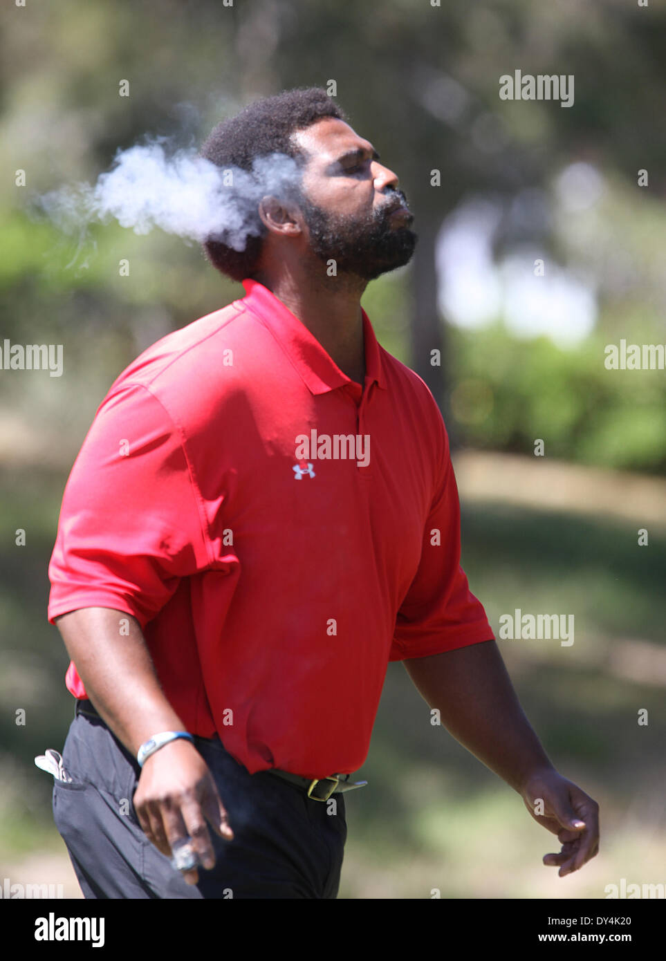 Las Vegas, Nevada, USA. 6th Apr, 2014. Former NFL player Jonathan Ogden ...